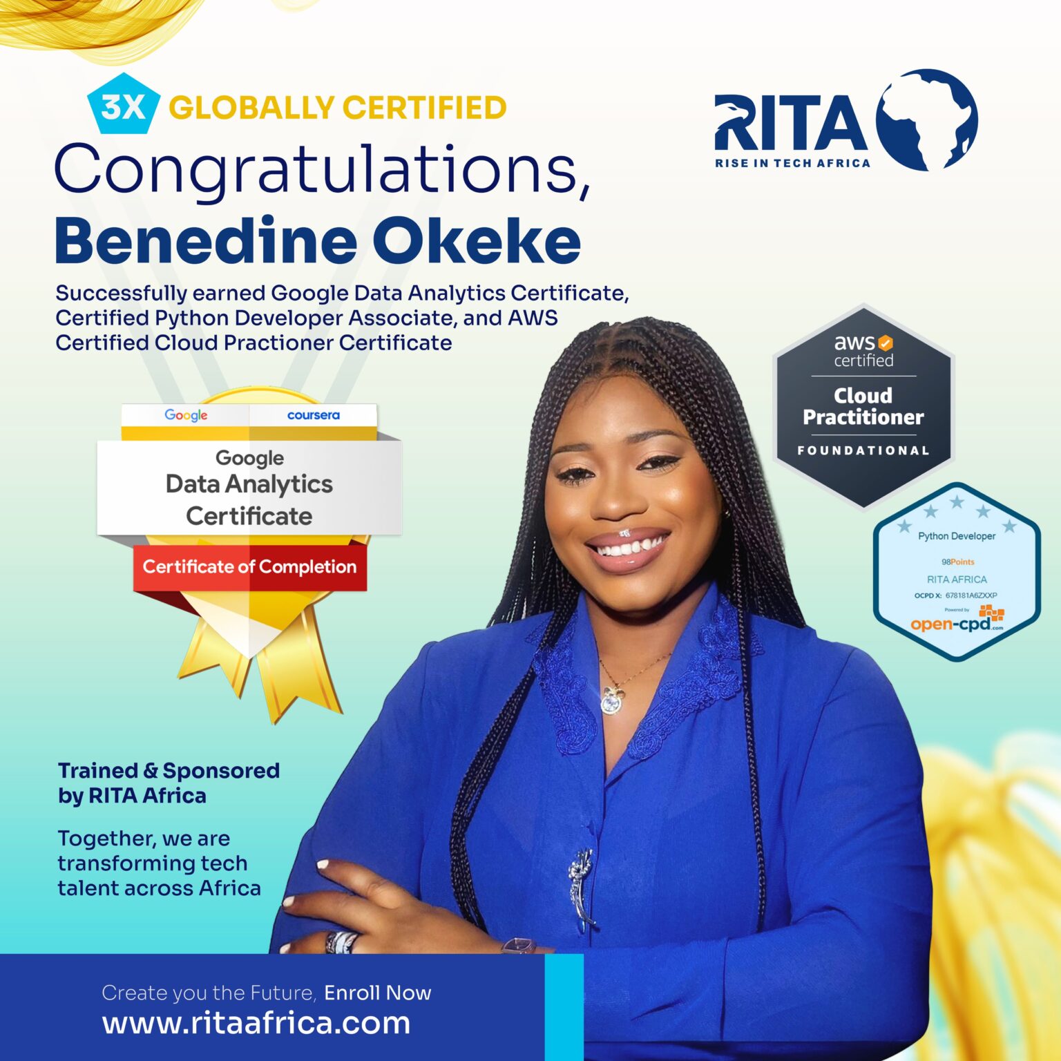 RITA Africa - Empowering Africa's Tech Talents - Data Analytics, Data Science, Cloud Computing ...